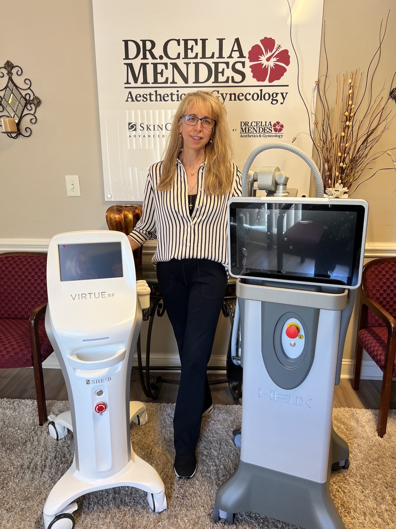 About Us - Dr Celia Mendes - MedSpa and Gynecology